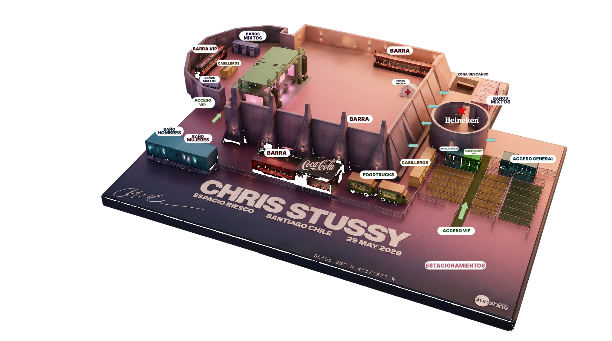 Chris Stussy en Chile - Espacio Riesco | Evently