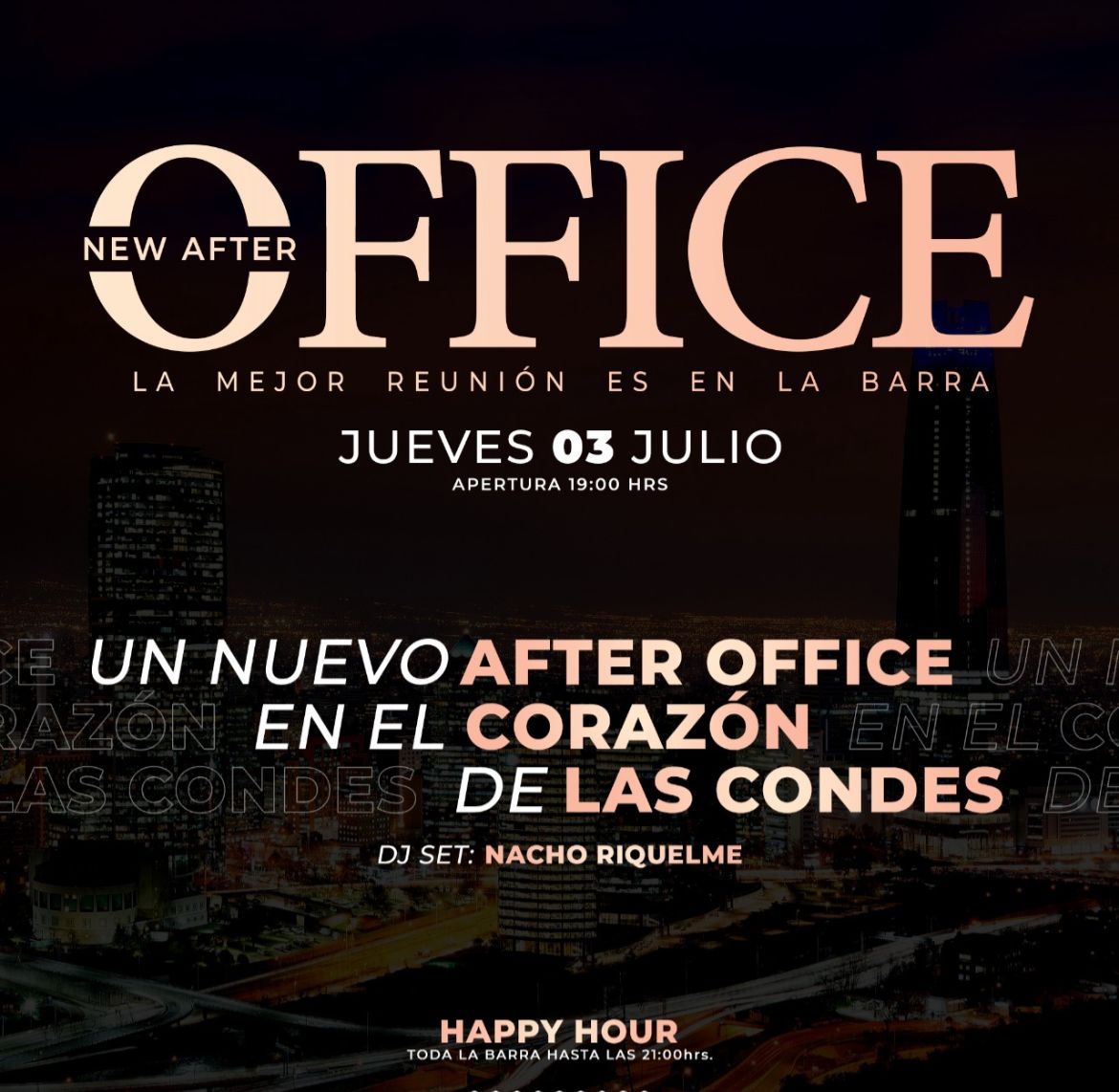 New After Office - Apoquindo 4900 | Evently