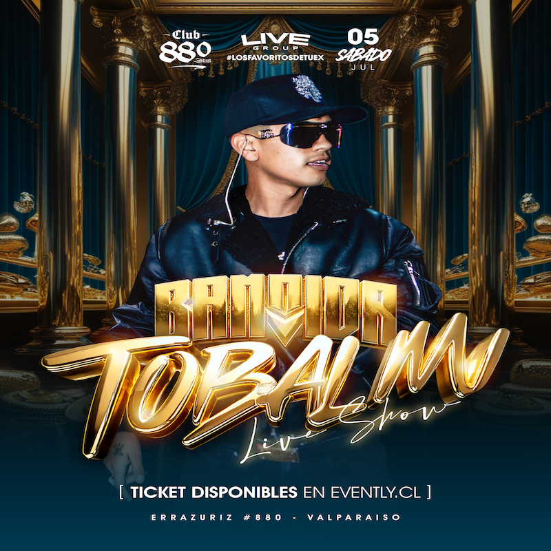 TOBAL MJ EN VIVO - Club 880 | Evently