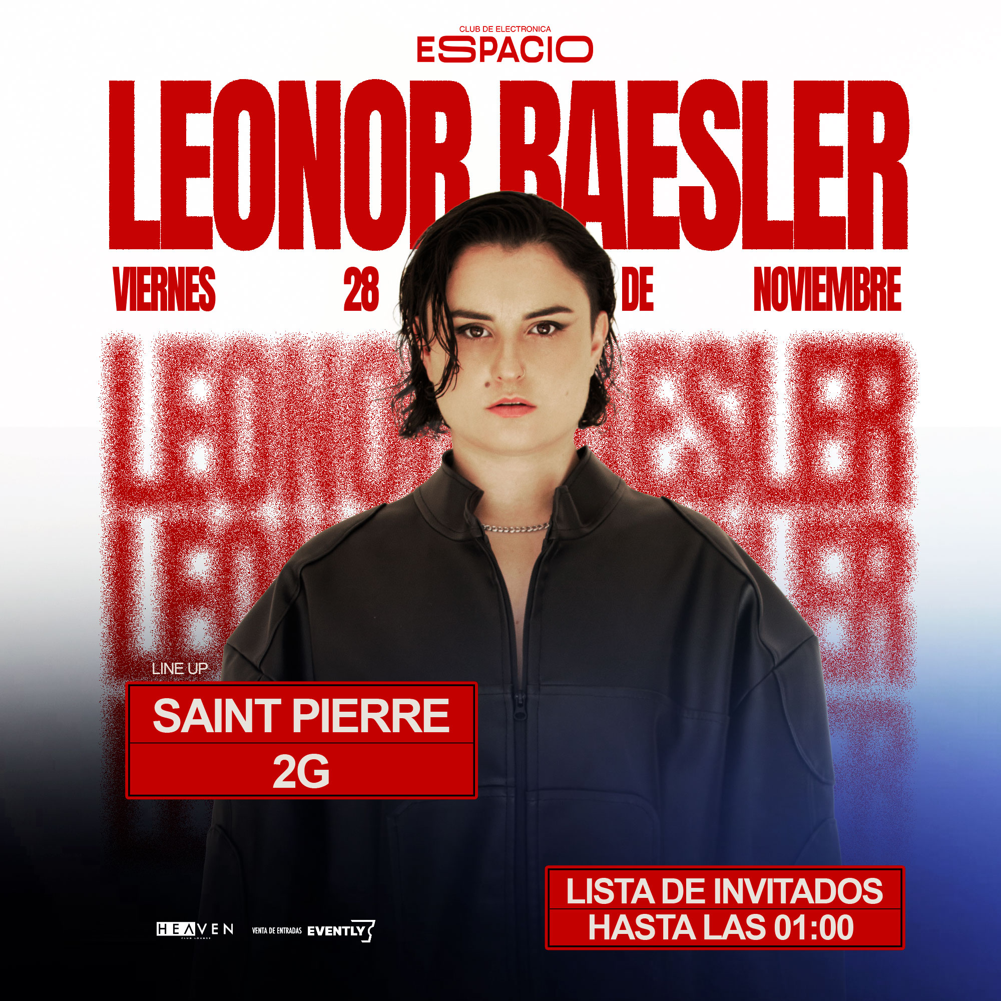 VIERNES DE TECHNO - LEONOR BAESLER - HEAVEN | Evently