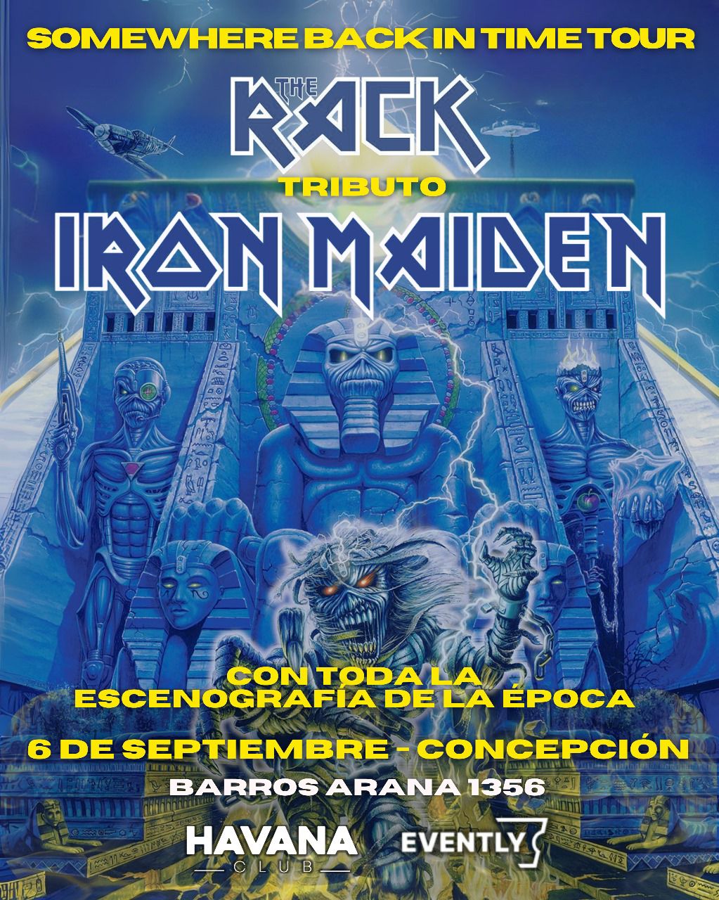 THE RACK – TRIBUTO A IRON MAIDEN - Havana Club | Evently