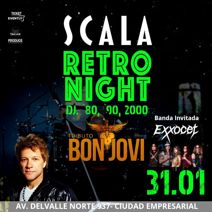 SCALA RETRO NIGHT - Centro de Eventos SCALA PETRA | Evently