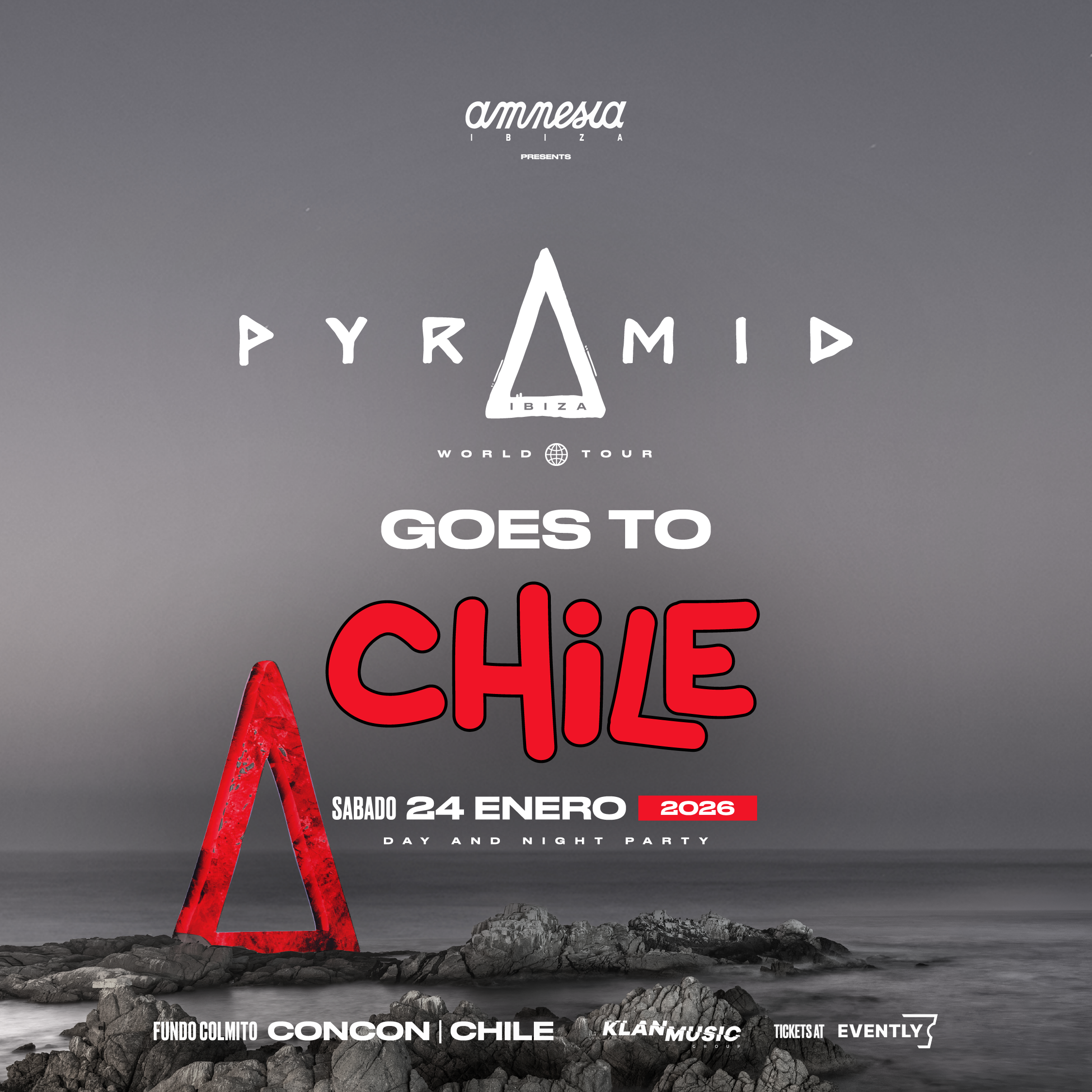 PYRAMID AMNESIA CHILE - COLMITO | Evently