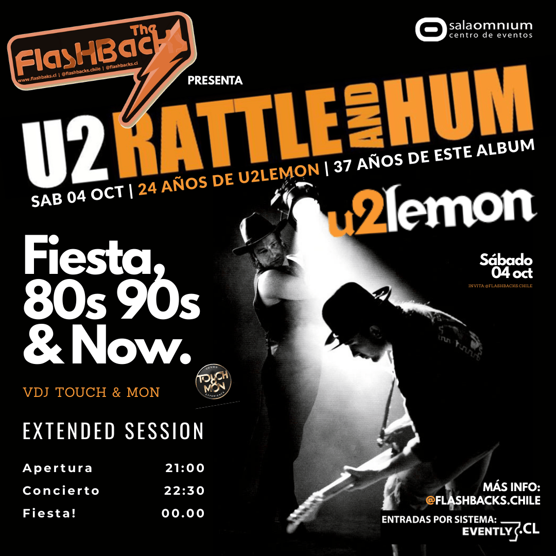 24th Anniversary U2 LEMON / Sala Omnium - Sala Omnium | Evently