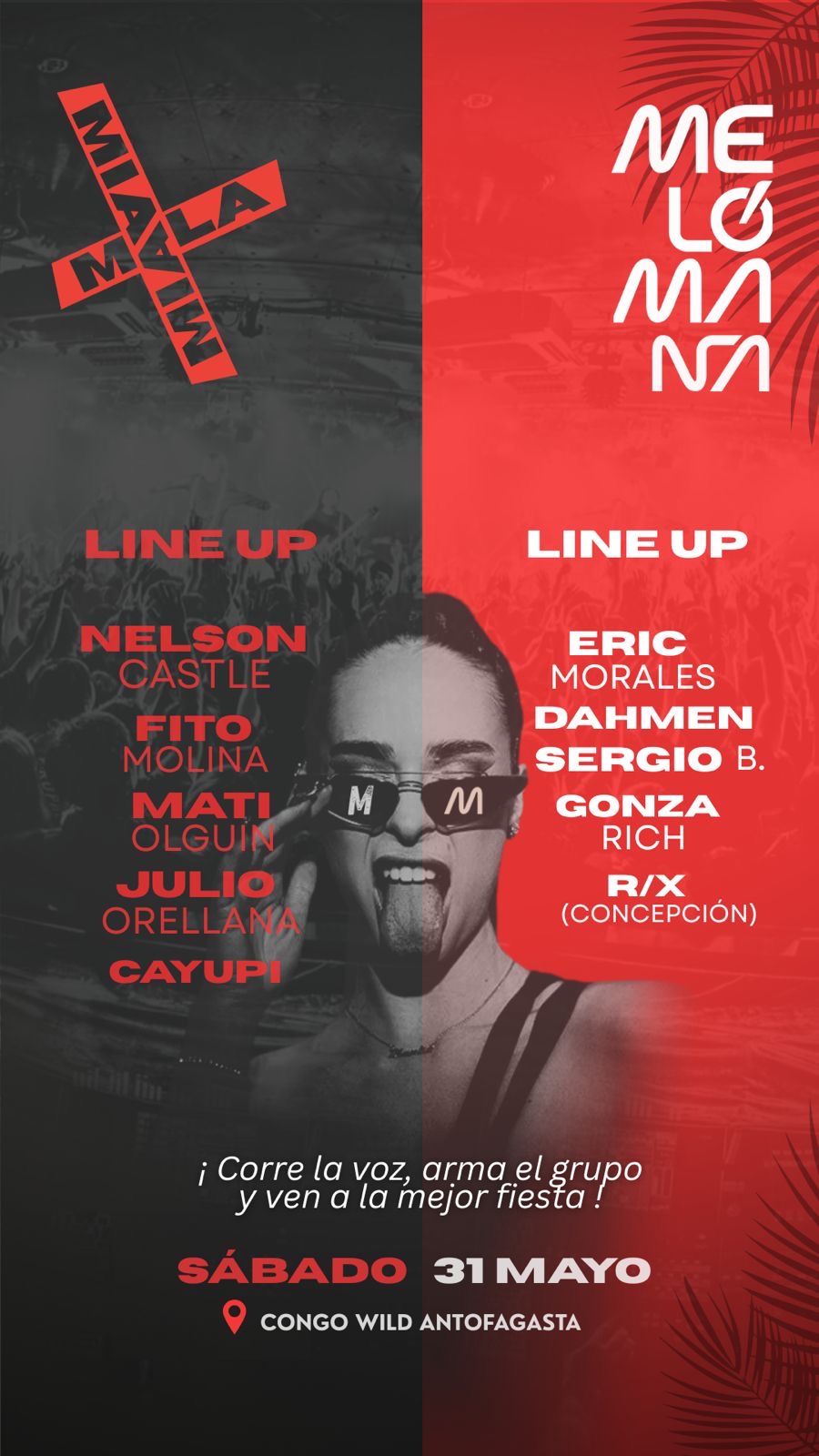 MELÓMANA X MALA MÍA